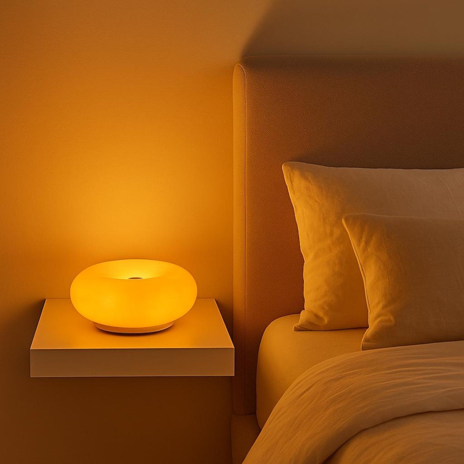 Donut Lamp – Handmade 3D Printed Vintage Ambient Light – Vaulckets